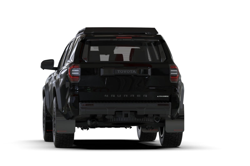 Rally Armor 2025+ Toyota 4Runner Black UR Mud Flap w/ Metallic Black L