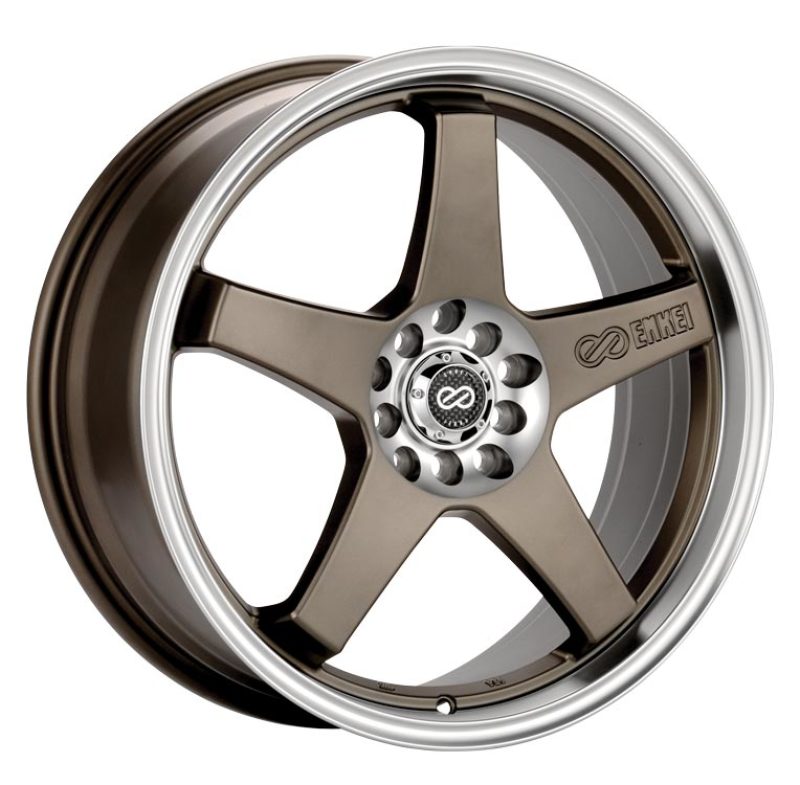 Enkei EV5 17x7 5x100/114.3 45mm Offset 72.6 Bolt Diameter Matte Bronze