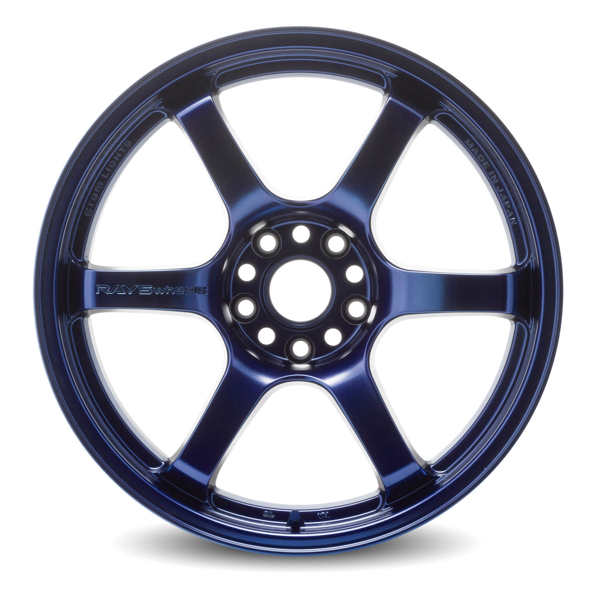 Gram Lights 57DR 18x9.5 +38 5x100 Eternal Blue Pearl Wheel