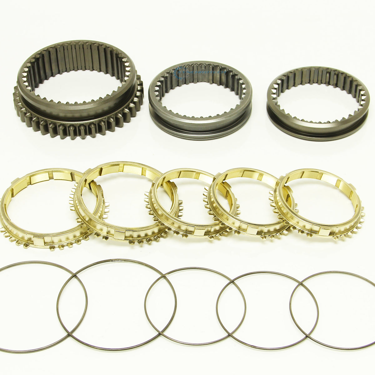 SO-SYN107B Brass Synchro Sleeve Set 1-5 LS (92-01) | SO-SYN107B
