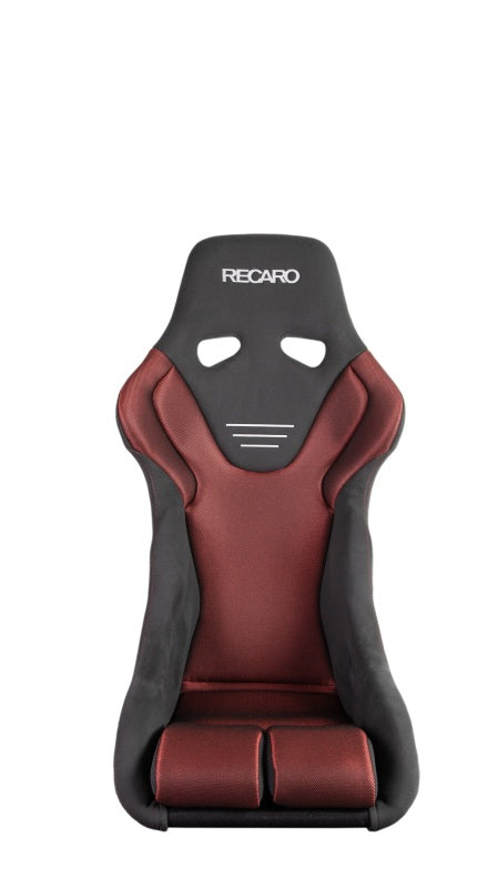 Recaro RS-G Motorsport Seat - Black Kamui/Red Glass Mesh (4/5/6 Point