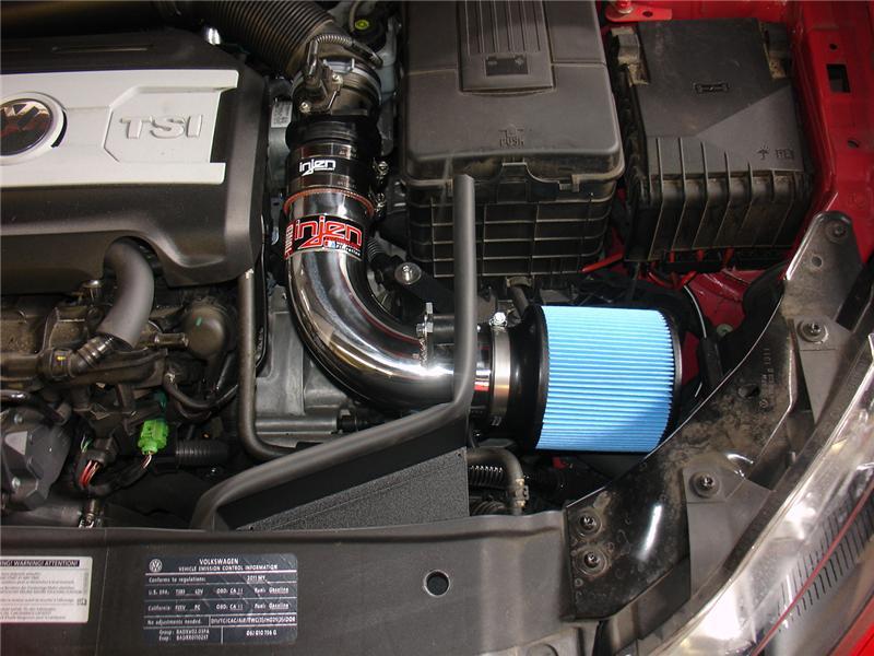Injen 10-12 VW MK6 GTI 2.0L TSI Polished Short Ram Intake w/ Heat Shie